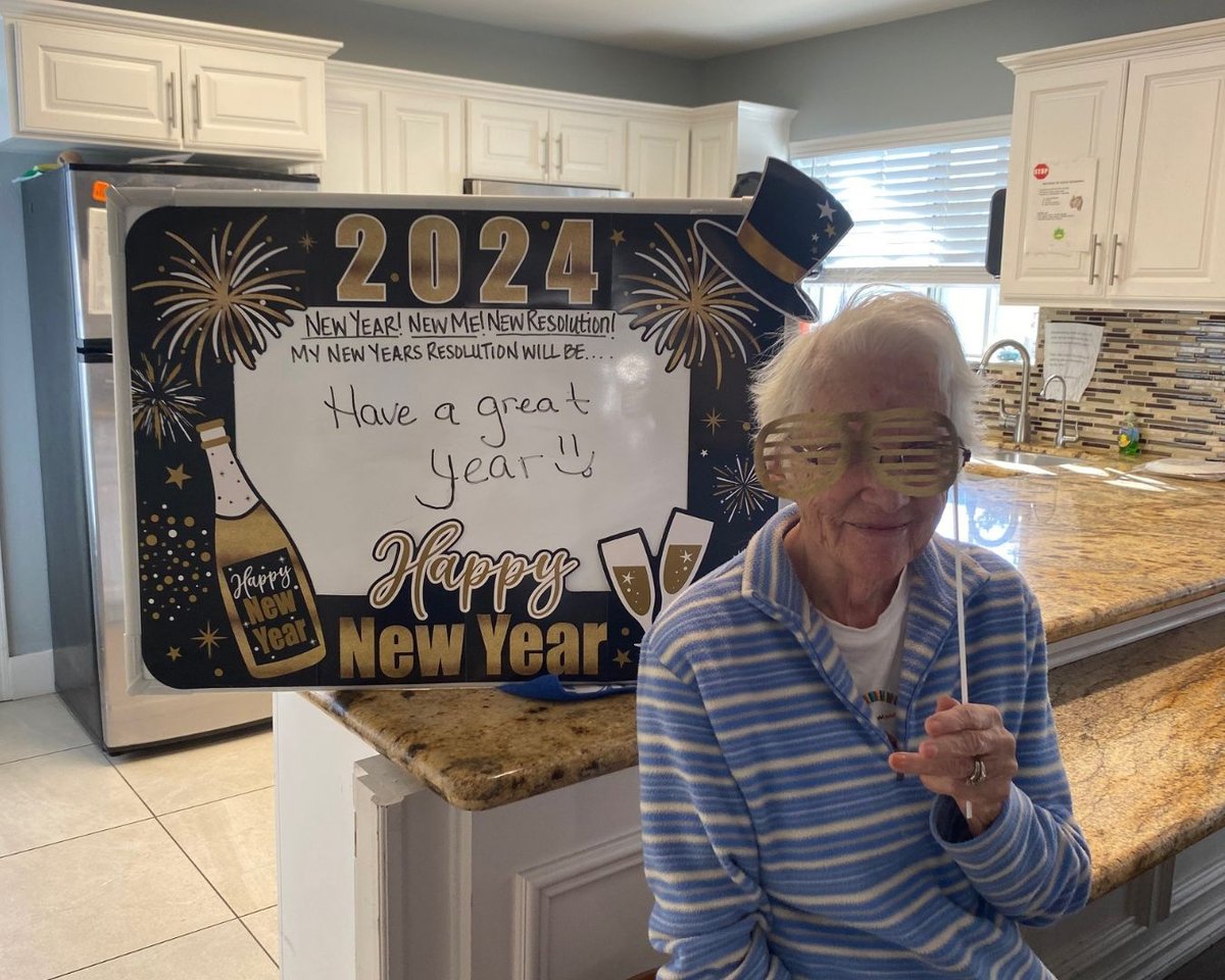 New Year's Resolutions from Pacifica Senior Living